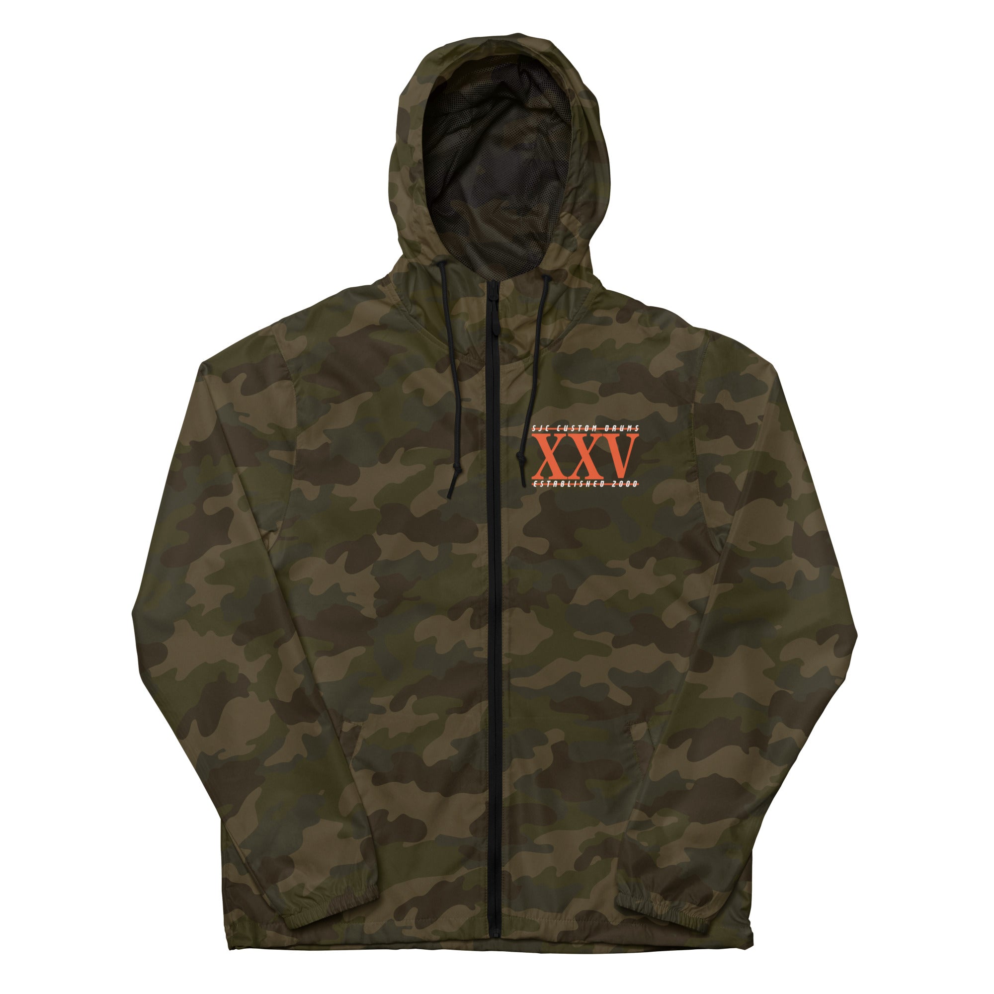 SJC XXV Camo Windbreaker